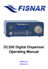 DC200 Digital 3-Way Valve Dispensing Controller - Fisnar